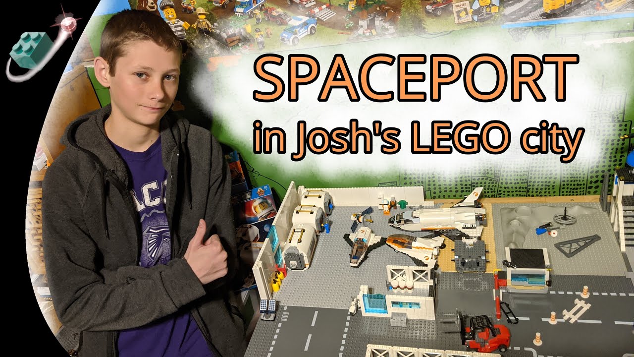 Josh's LEGO Spaceport Update #1 - YouTube
