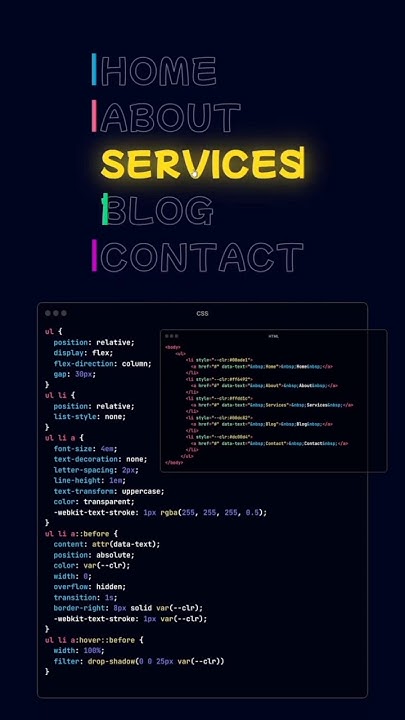 Text color animation on hover #css #webdesign - YouTube