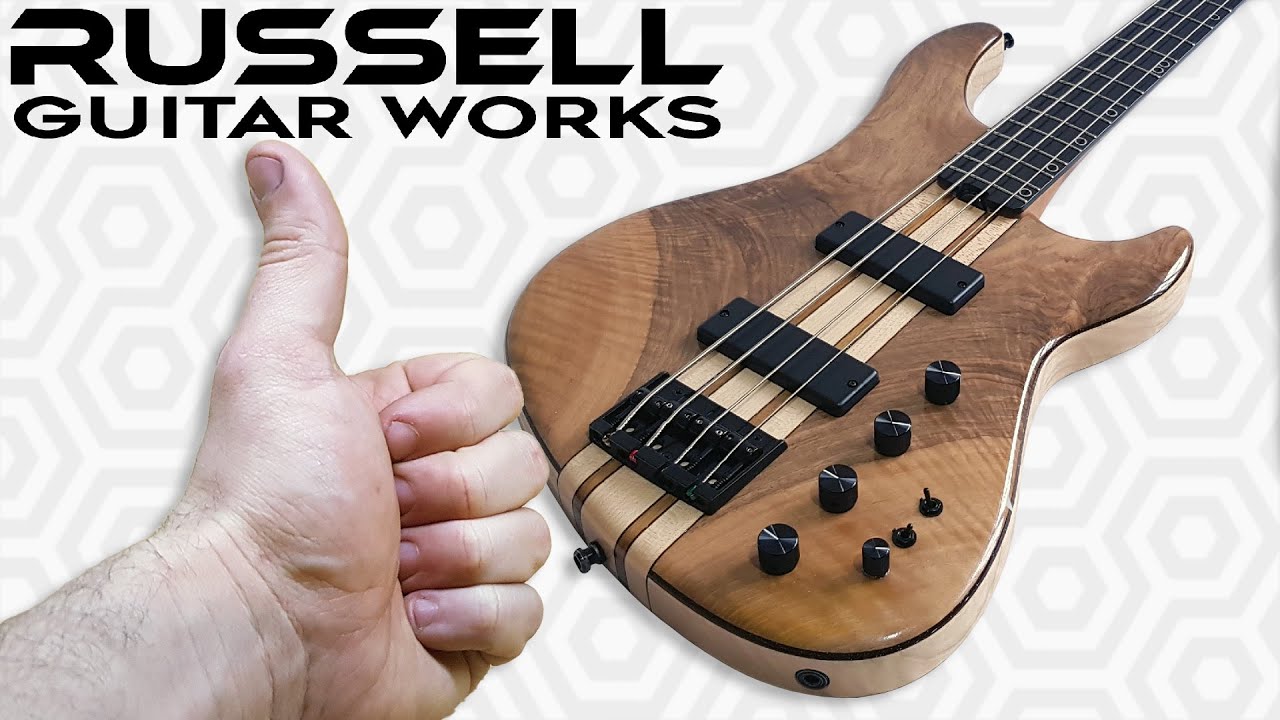Russell Guitar Works - Custom Bass (Sound Demo) - YouTube
