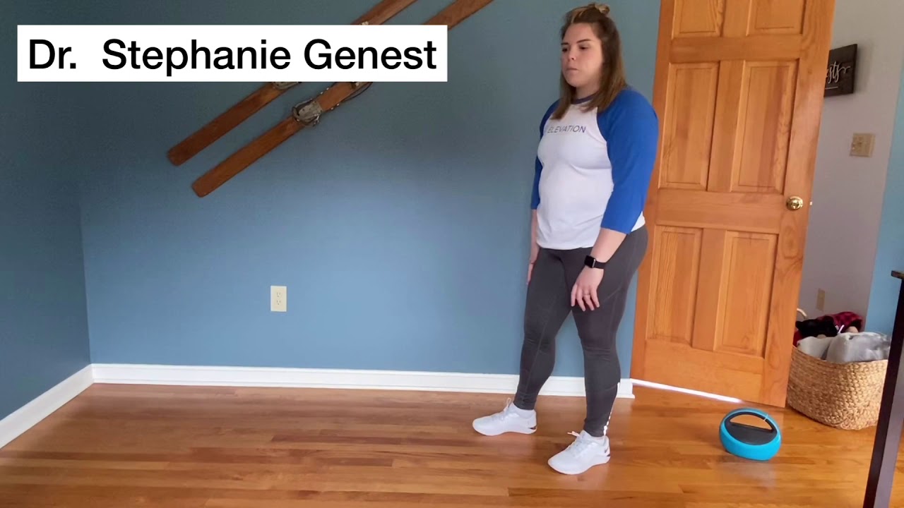 Single Leg Forward Jump - YouTube