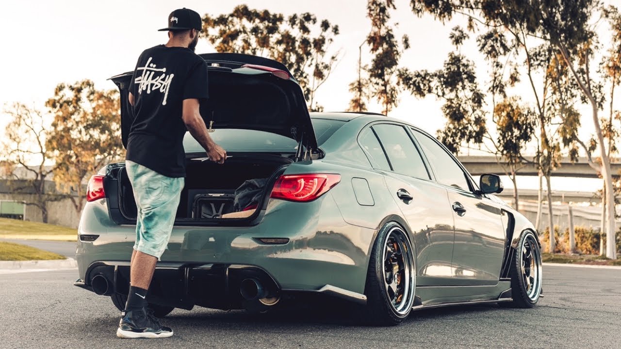 FULL MOD LIST OF MY STATIC Q50S!! - YouTube