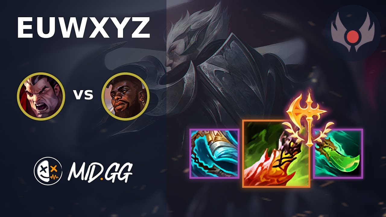 MID.GG: [ EUWXYZ ] Darius TOP vs K'Sante | EUW GRANDMASTER | LOL Season ...