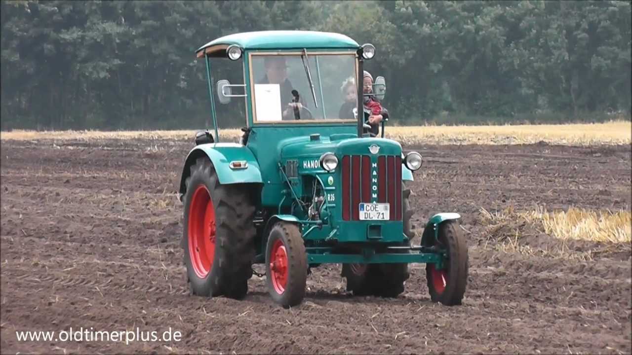 Hanomag R35 auf Feldtag - YouTube
