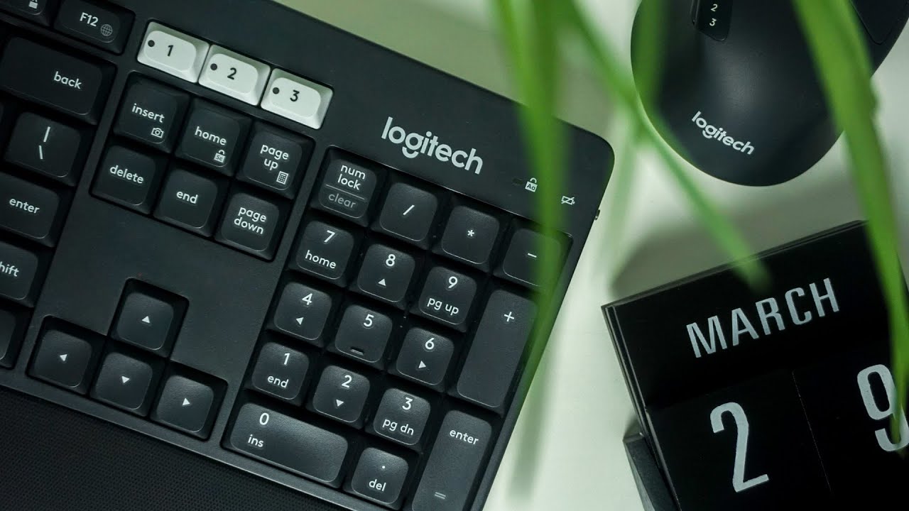 Logitech K850 Wireless Keyboard - YouTube