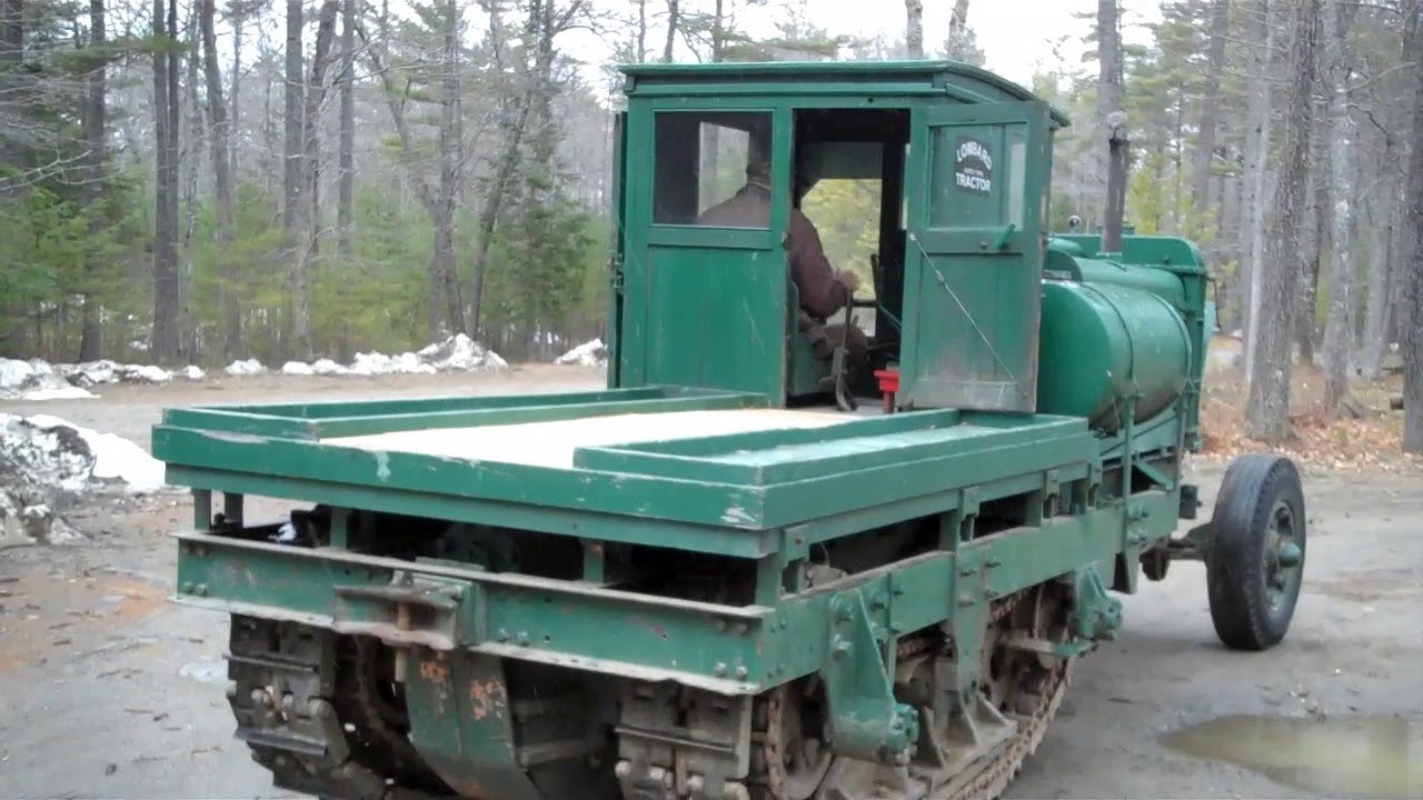 C 1932 Lombard Gas Log Hauler Hand Throttle Restoration - YouTube