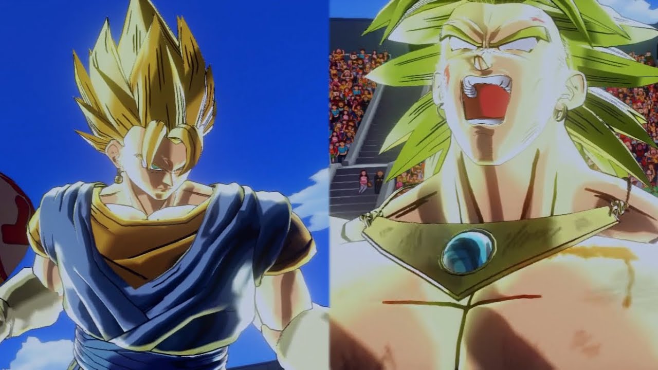 Super Vegito vs Broly | Dragon Ball Xenoverse - YouTube