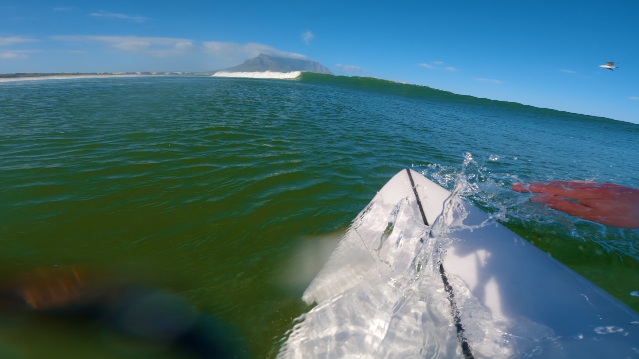 Surfing Next To Table Mountain | Raw POV - YouTube