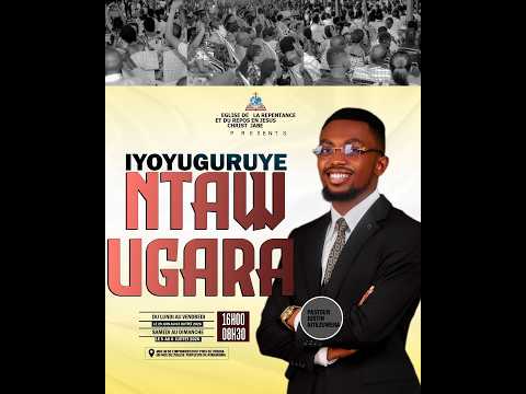 🔴 LIVE SERVICE FRIDAY 03/07/2026//THEME:IYO YUGURUYE NTAWUGARA BY PAST NITEZUWERA Justin//