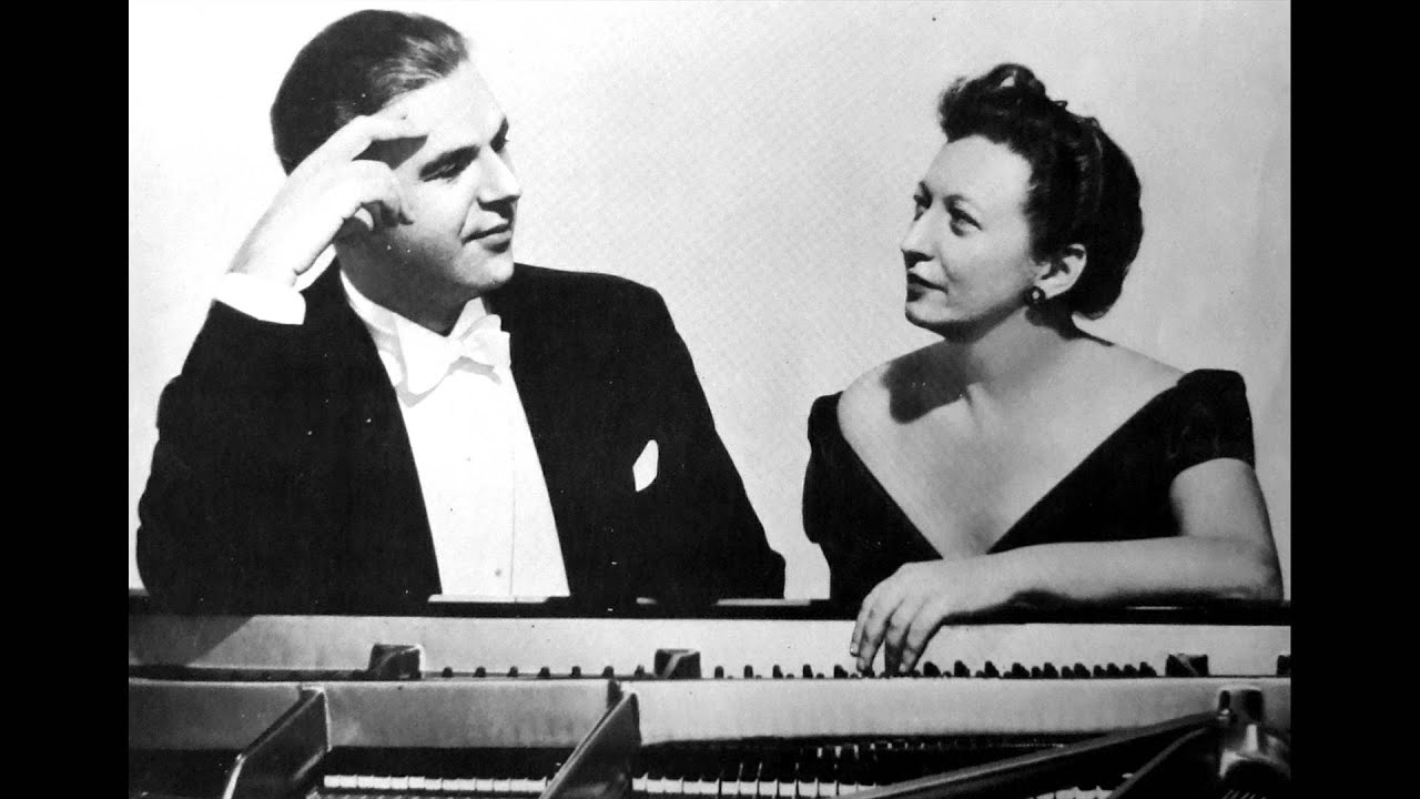 Vitya Vronsky & Victor Babin play Dvořák Slavonic Dance No. 10 in E ...