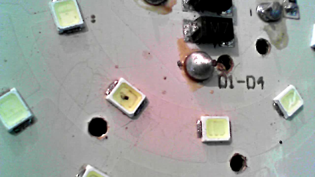 diodo led quemado abierto - YouTube