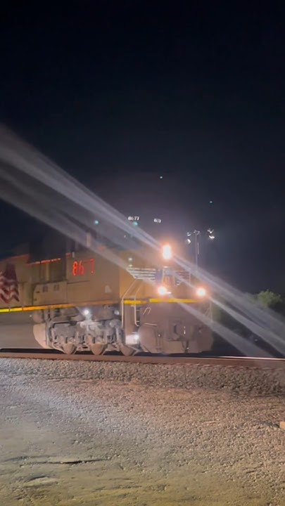 Awesome K5LLA from UP 8677 #unionpacific #train #nathanairchime - YouTube