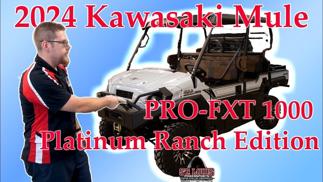 2024 Kawasaki Mule™ PRO-FXT 1000 Platinum Ranch Edition | Full ...