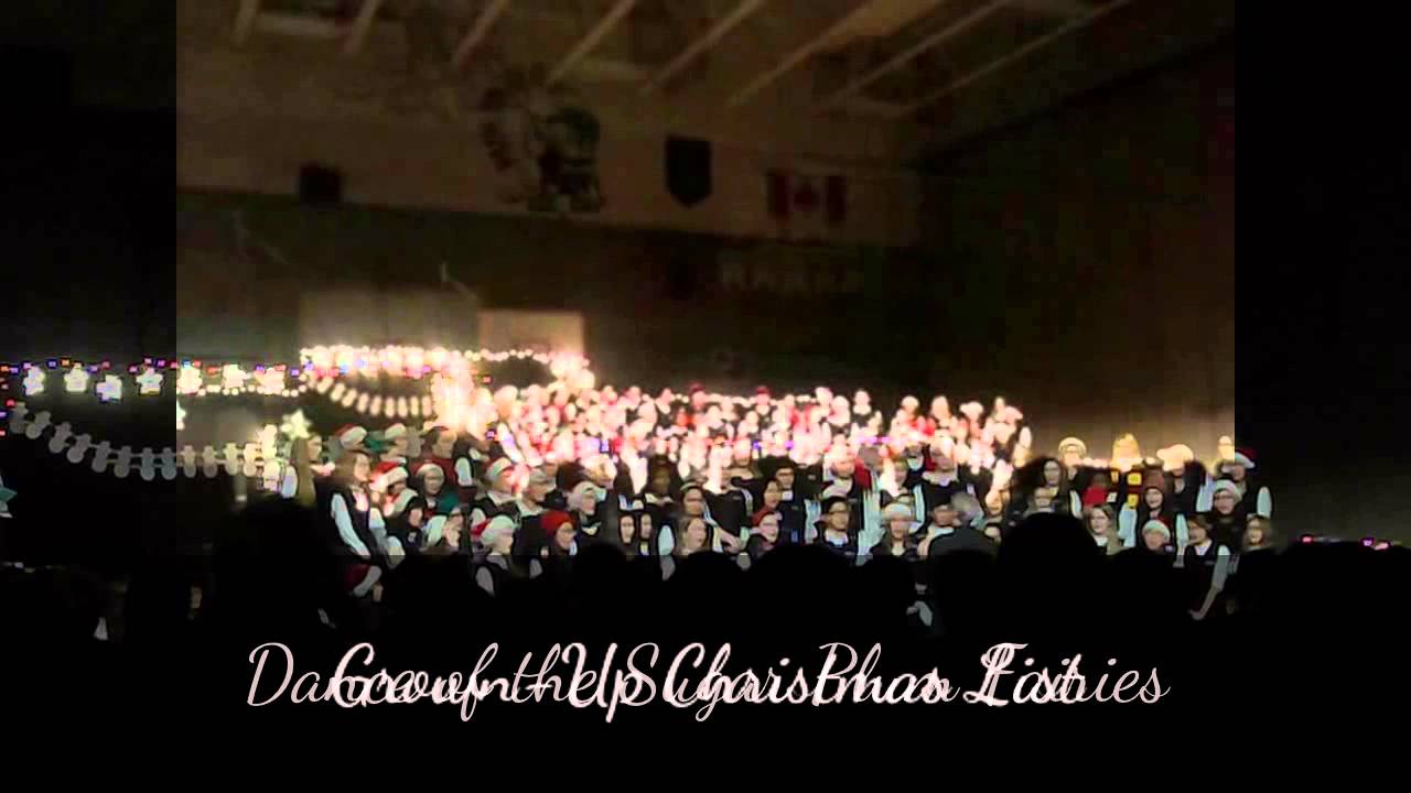 Dr Charles Best Secondary's Christmas Concert Choir 2013 - YouTube