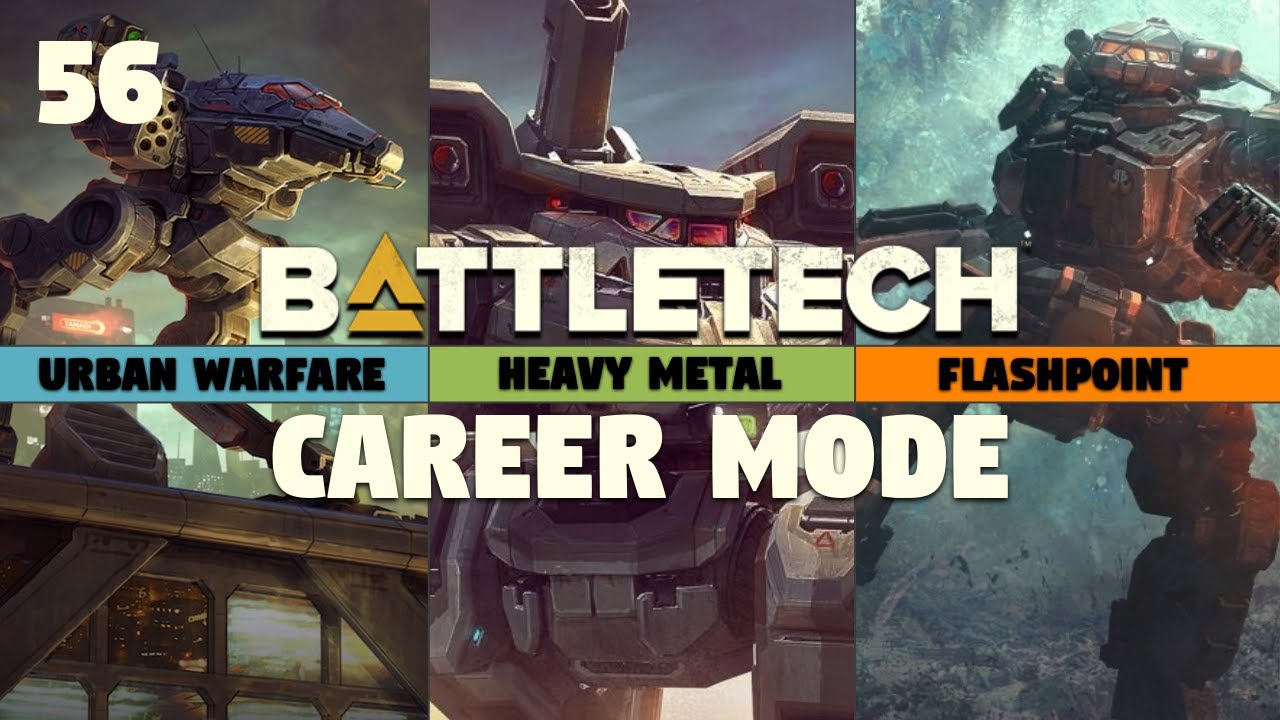BATTLETECH | Heavy Metal | Ironman Career Mode #56 | Bull Shark Defense ...
