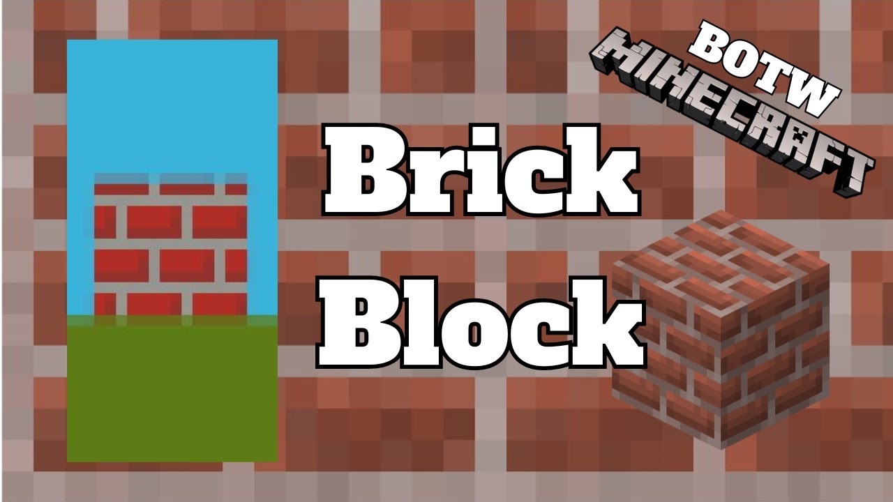 Minecraft BOTW - Brick Block Banner Design - It's Banner Time! - YouTube