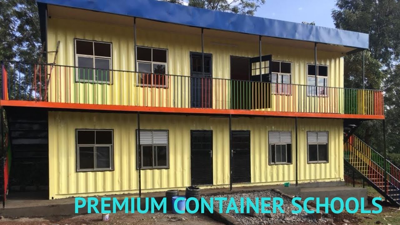 Shipping Container Fabrication in Kenya: Container Schools, Classrooms ...
