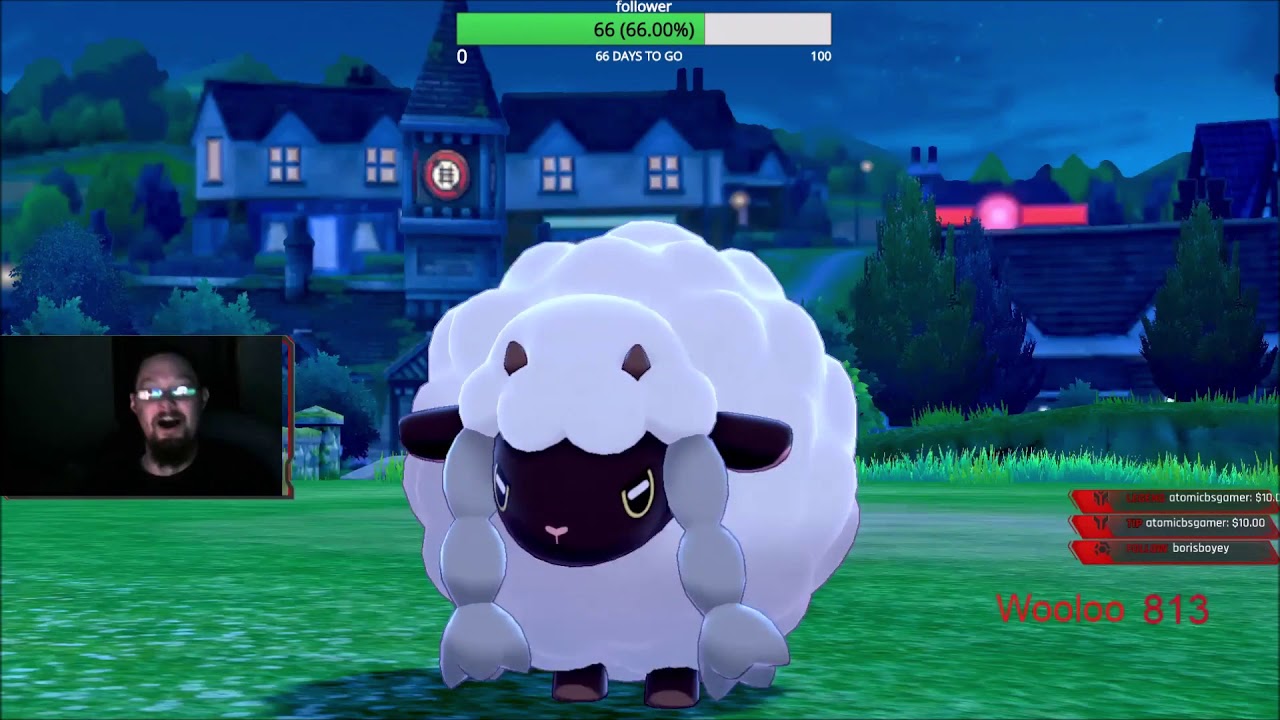 Pokemon Sword/Shield Shiny Wooloo Encounter! 600+ - YouTube