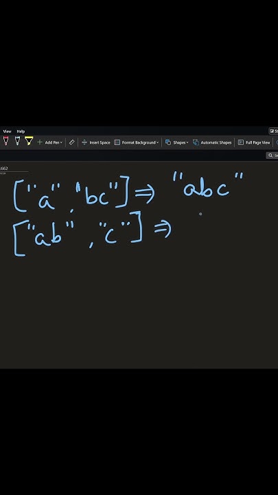 Equivalent String Arrays Leetcode Series Teaser Problemsolving Leetcode Javascript