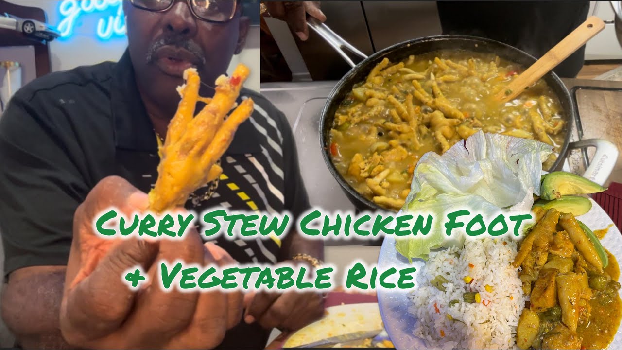 How to make Curry Chicken Foot Stew Jamaican classic – more Shaggy ...