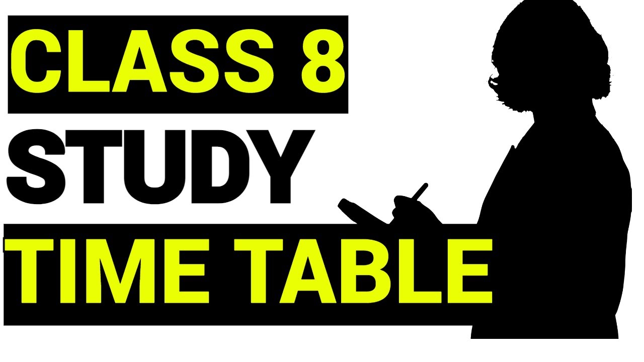 Class8 TIMETABLE 2022 - Best TIMETABLE for class 8 - GeniusE - YouTube