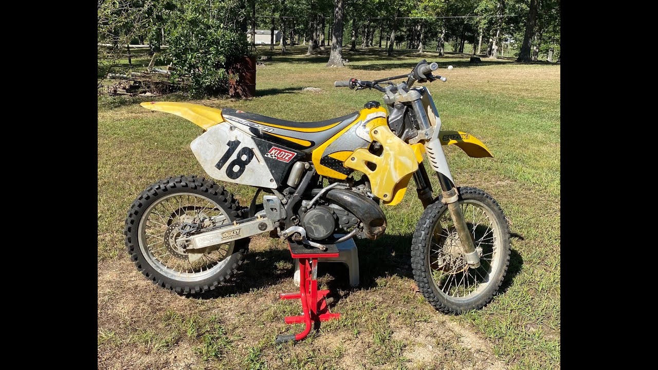 1997 RM250 Second start - YouTube