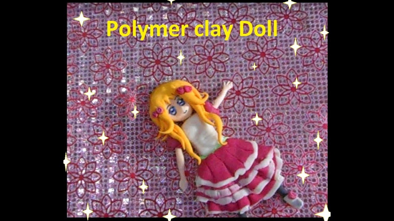 Polymer Clay Anime Doll Figure DIY Tutorial - YouTube