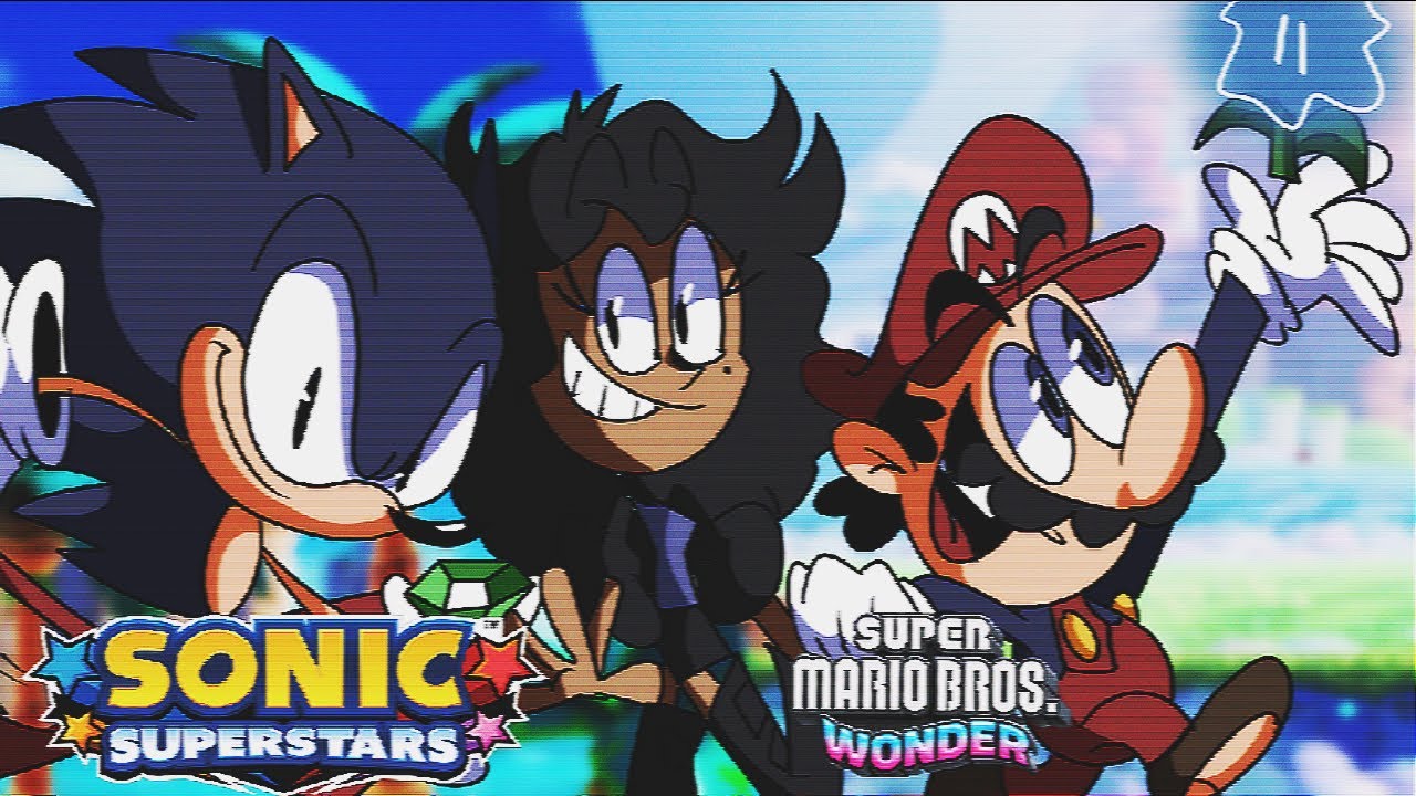 Sonic Superstars and Super Mario Bros. Wonder - DOUBLE REVIEW - YouTube