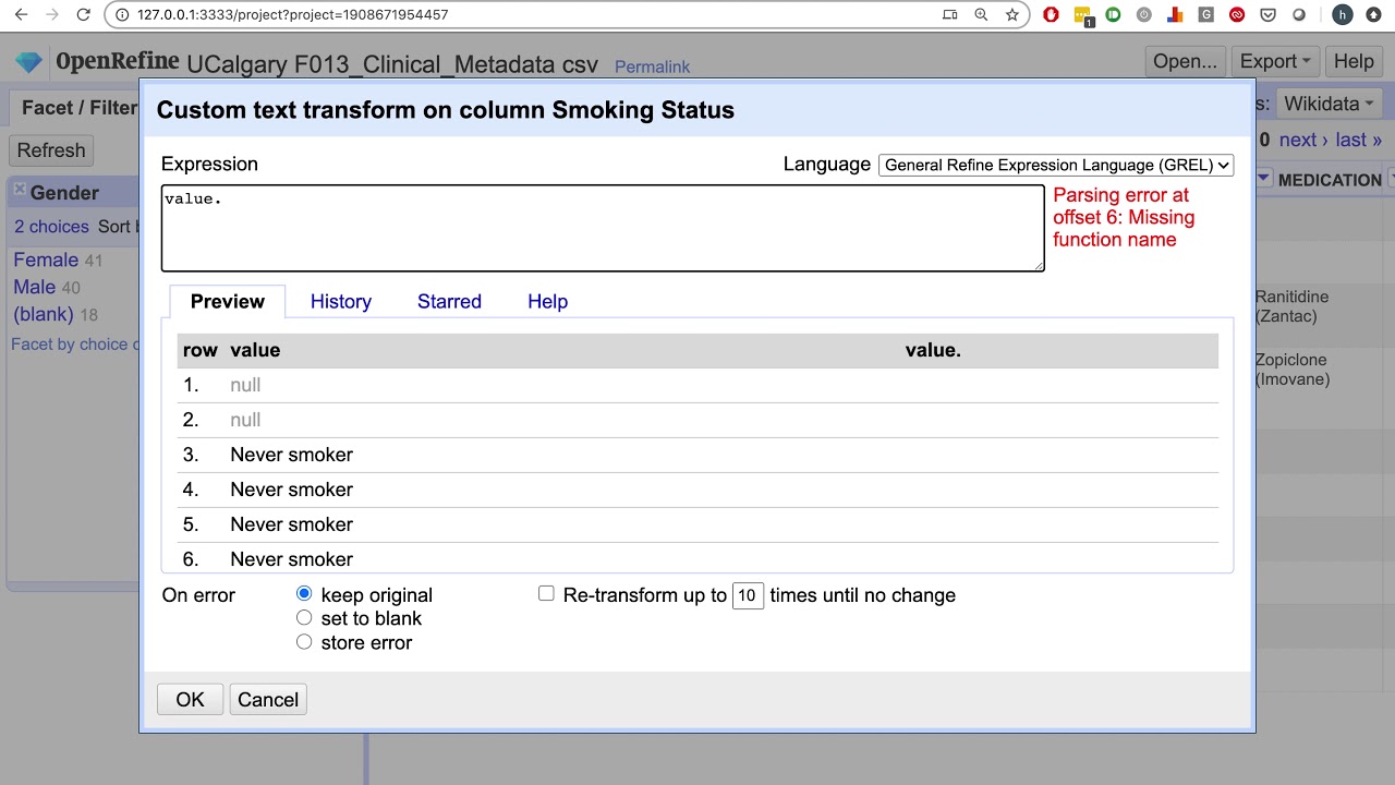 OpenRefine demo - YouTube