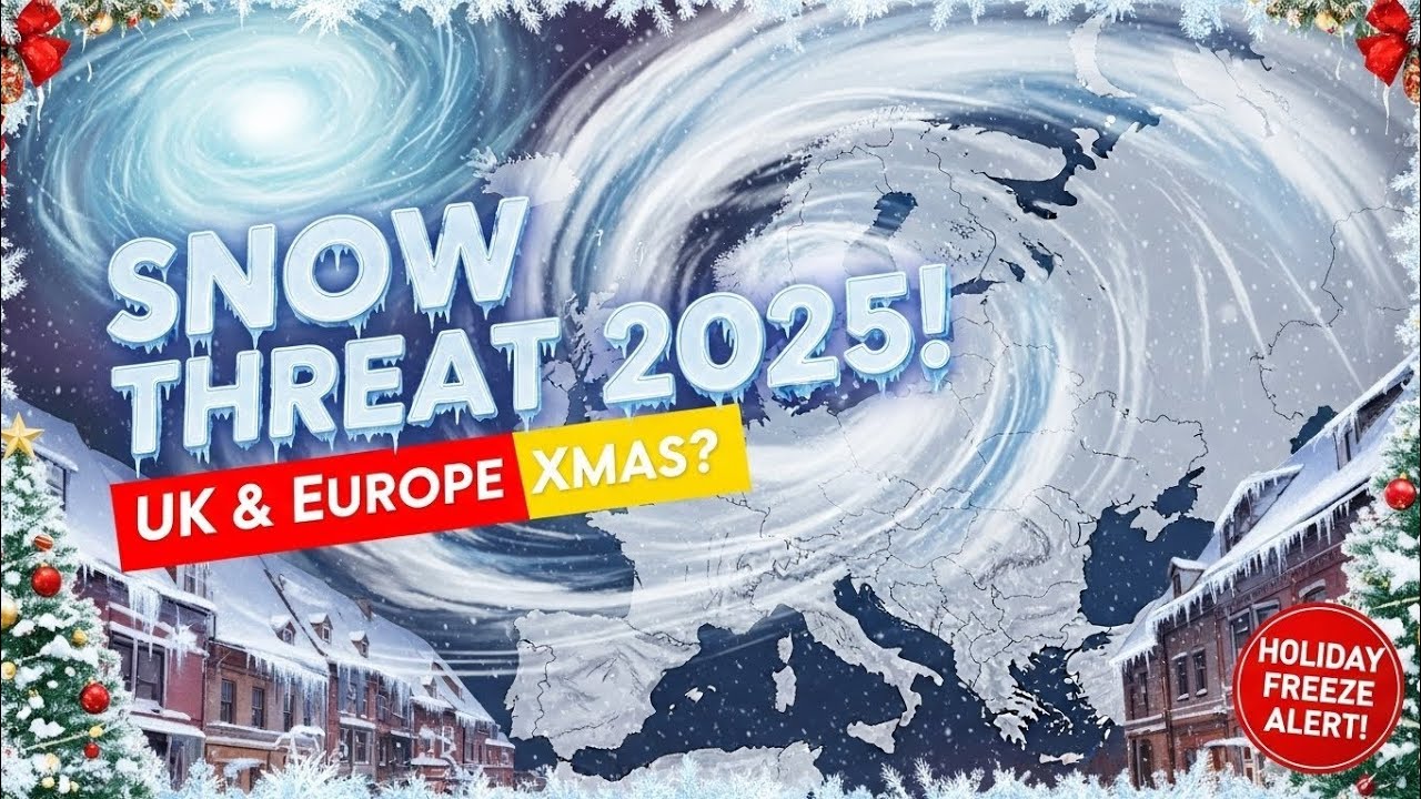 Christmas Under Vortex Threat: Will the UK & Europe Get Snow This ...