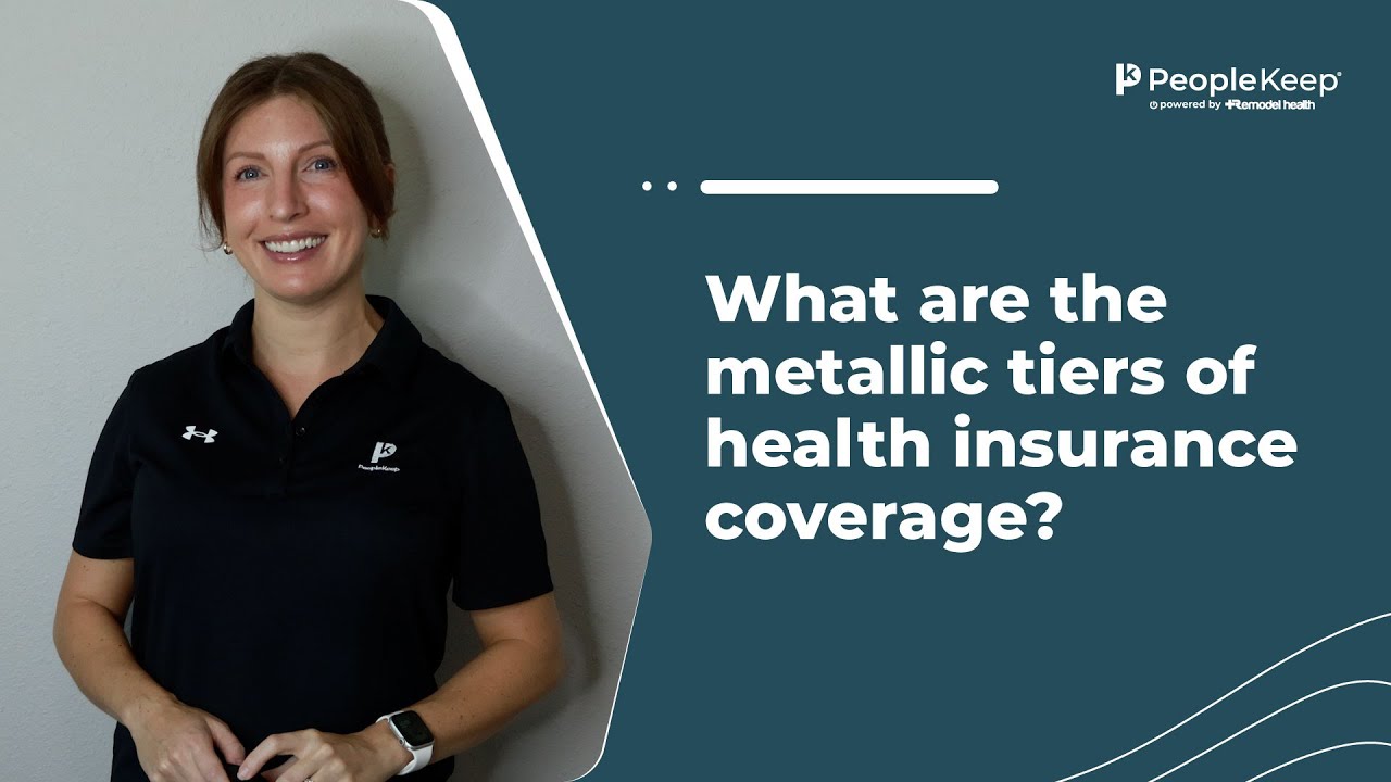 What Are the Metallic Tiers of Health Insurance Coverage? - YouTube