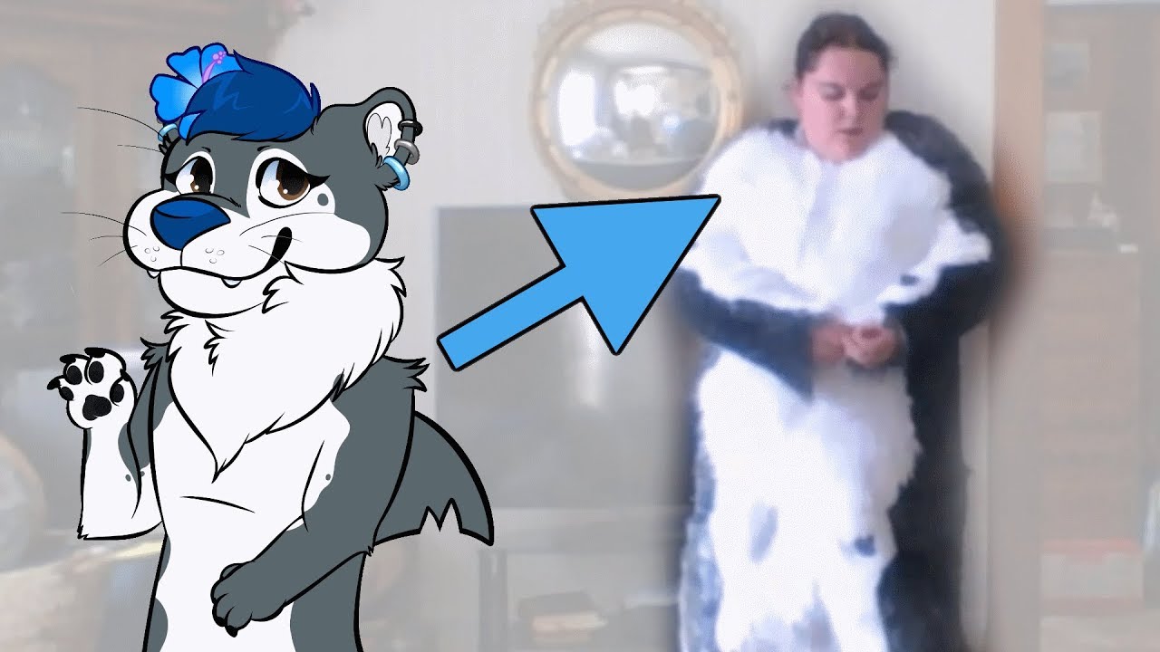 Fursuit Reveal! (Digitigrade Full-Suit) - YouTube