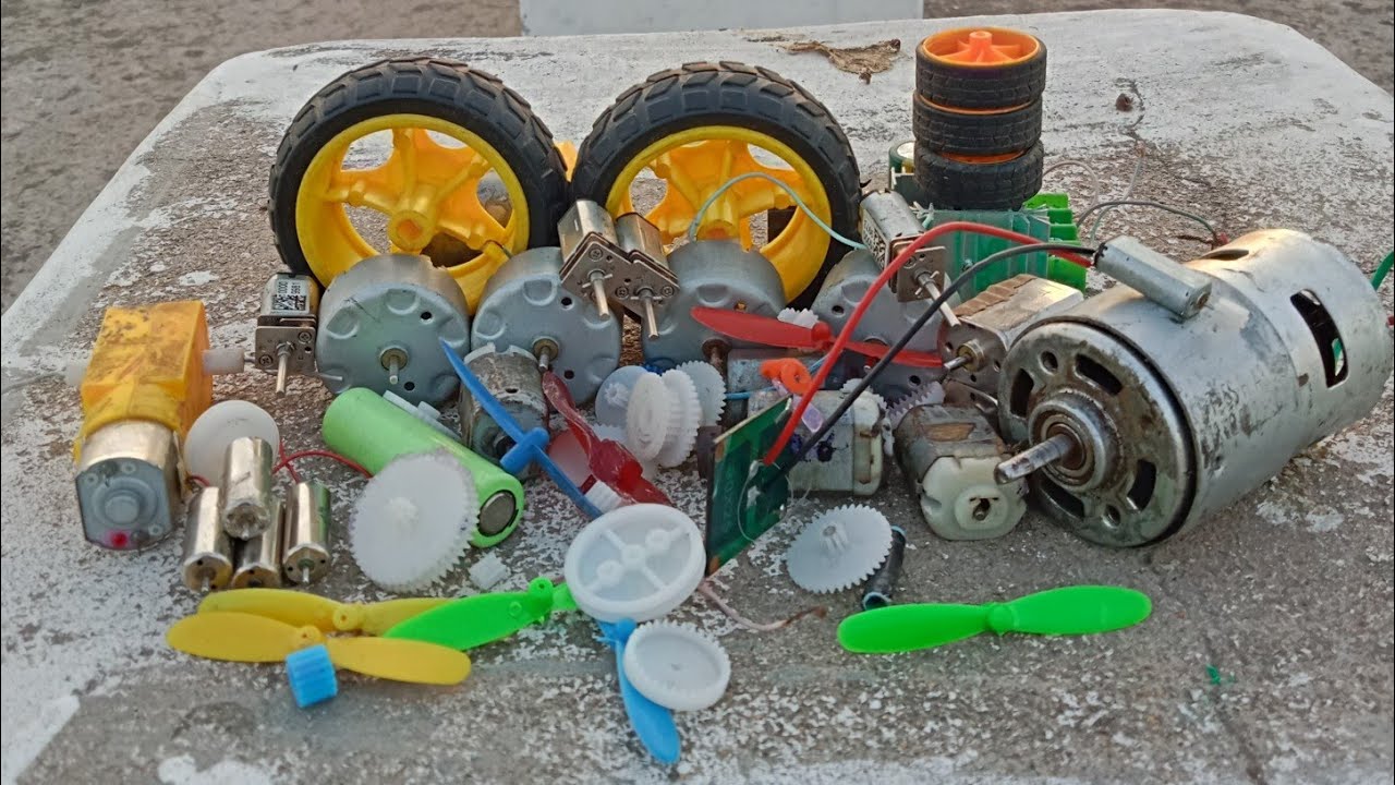My DC motor collection। Project making saman - YouTube