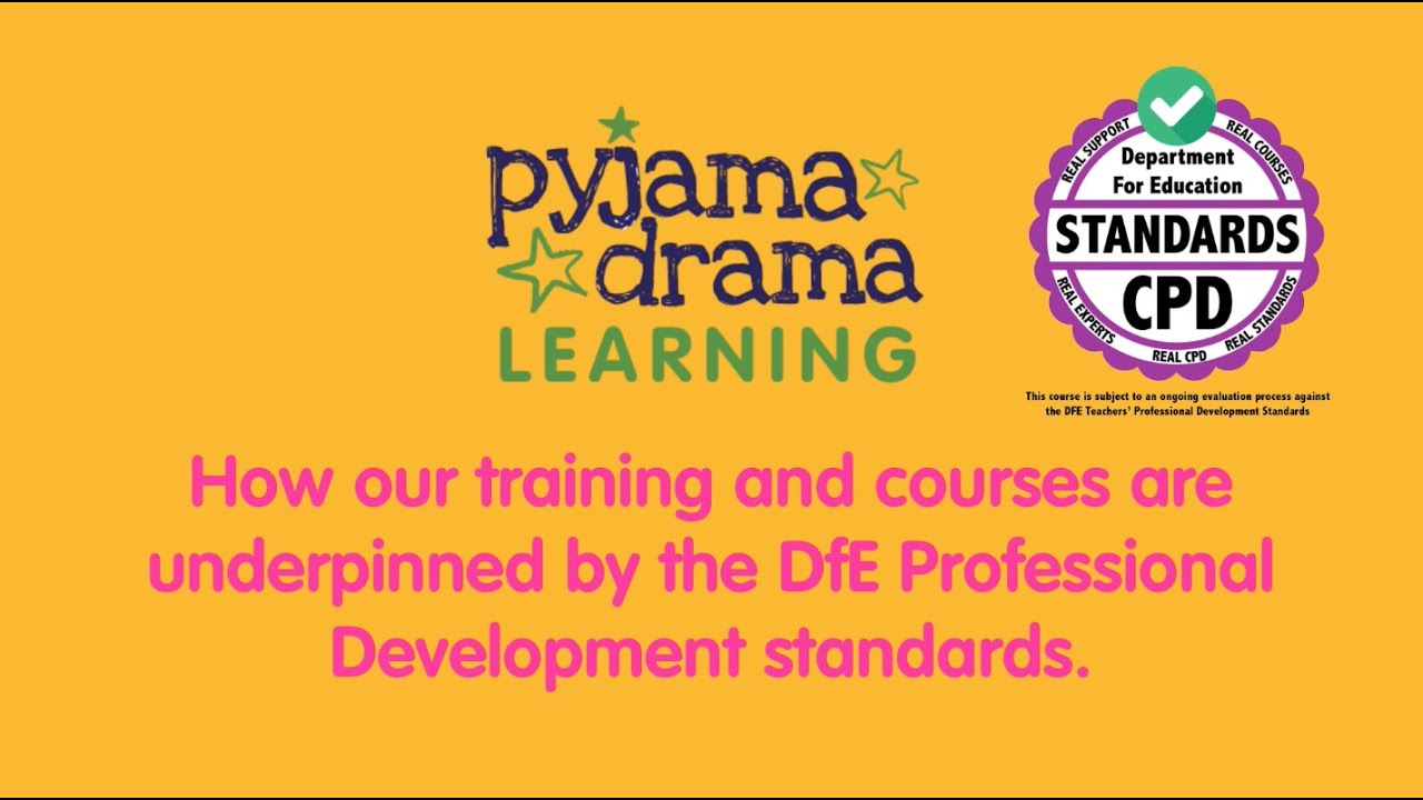 Supporting the DfE Professional Development Standards - YouTube