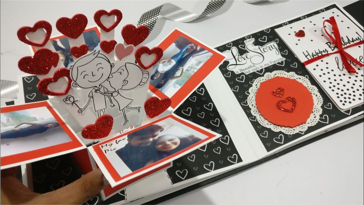 Love Story Book || Romantic Gift - YouTube