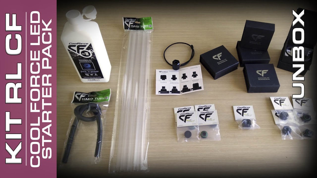 Unbox CoolForce PETG LED Starter Pack by DeKa Modder - YouTube