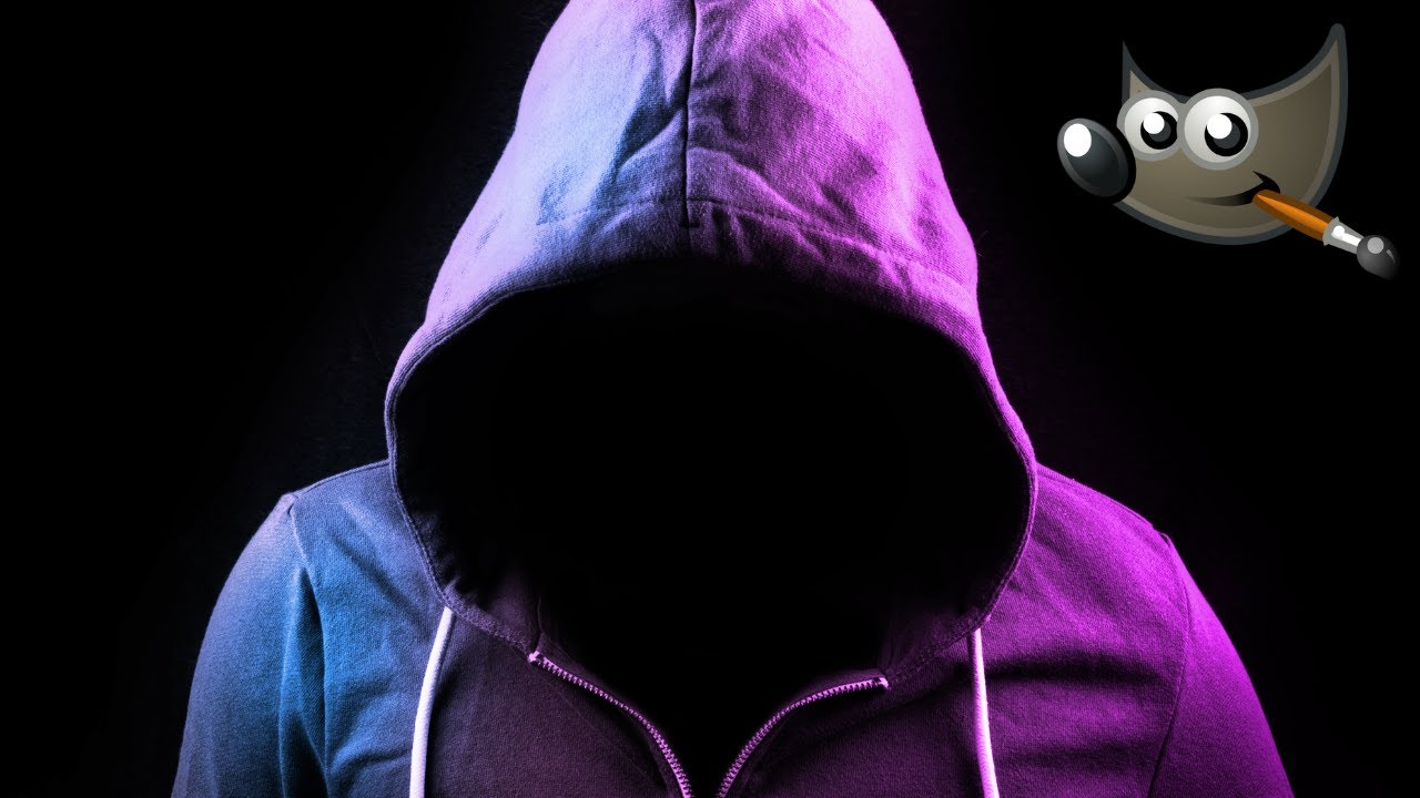 simple way to dual lighting effect in gimp - YouTube