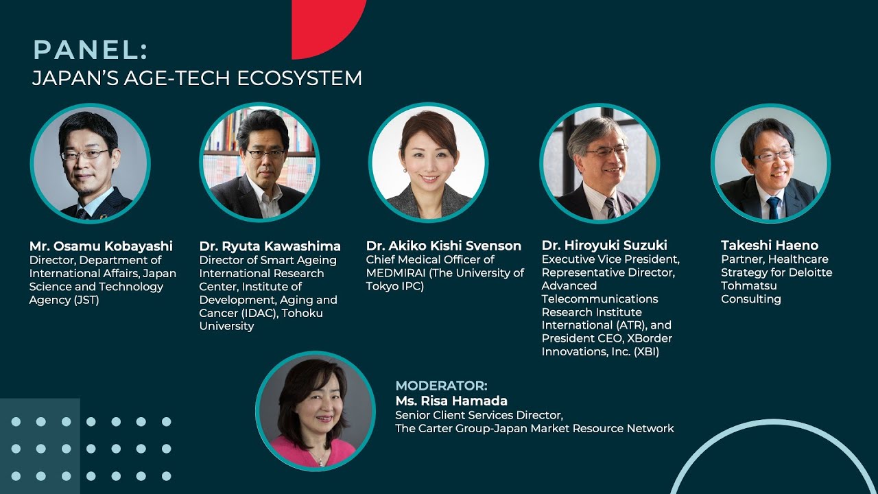 LIVE Panel - Japan's Age Tech Ecosystem - YouTube