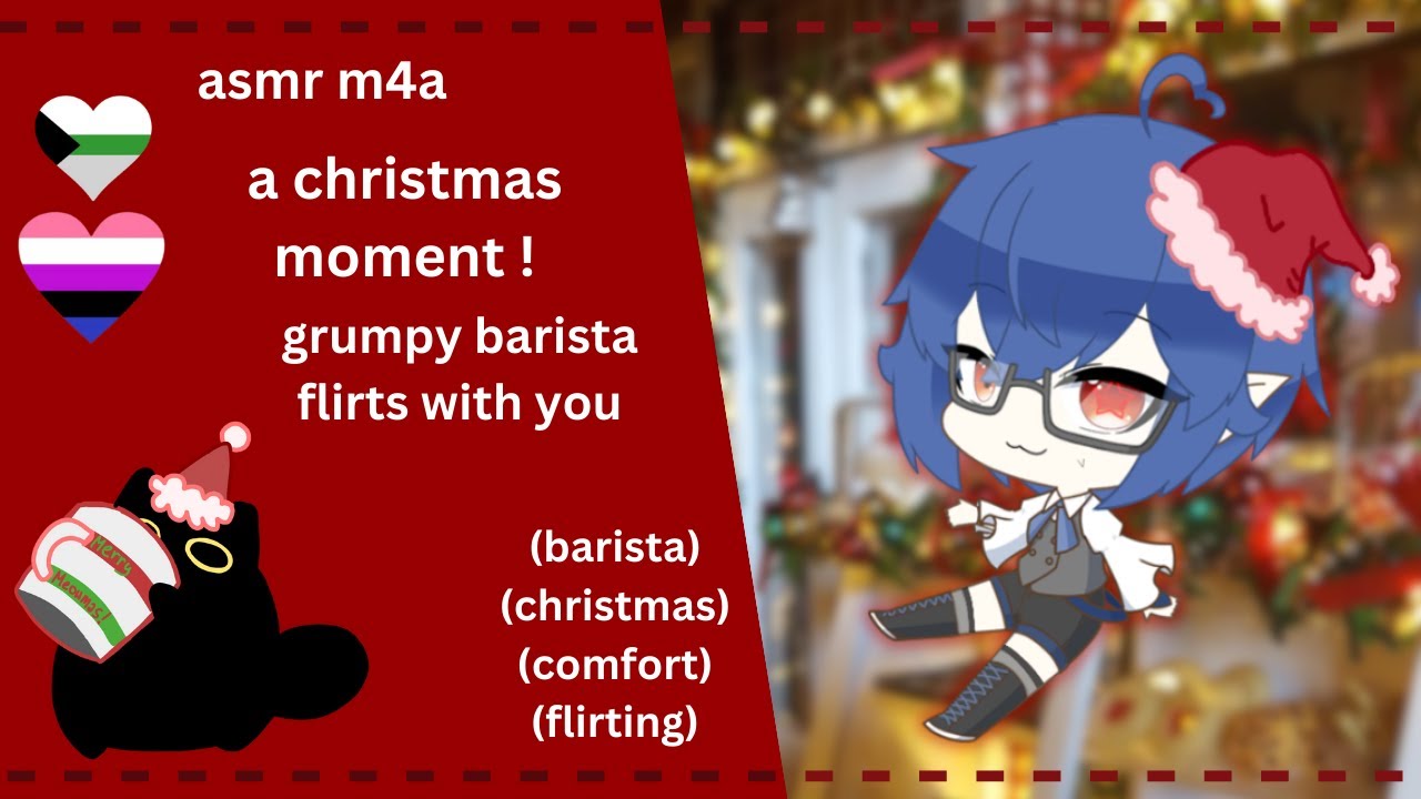 M4A || A Christmas Moment! Grumpy Barista Flirts With You|| (barista ...