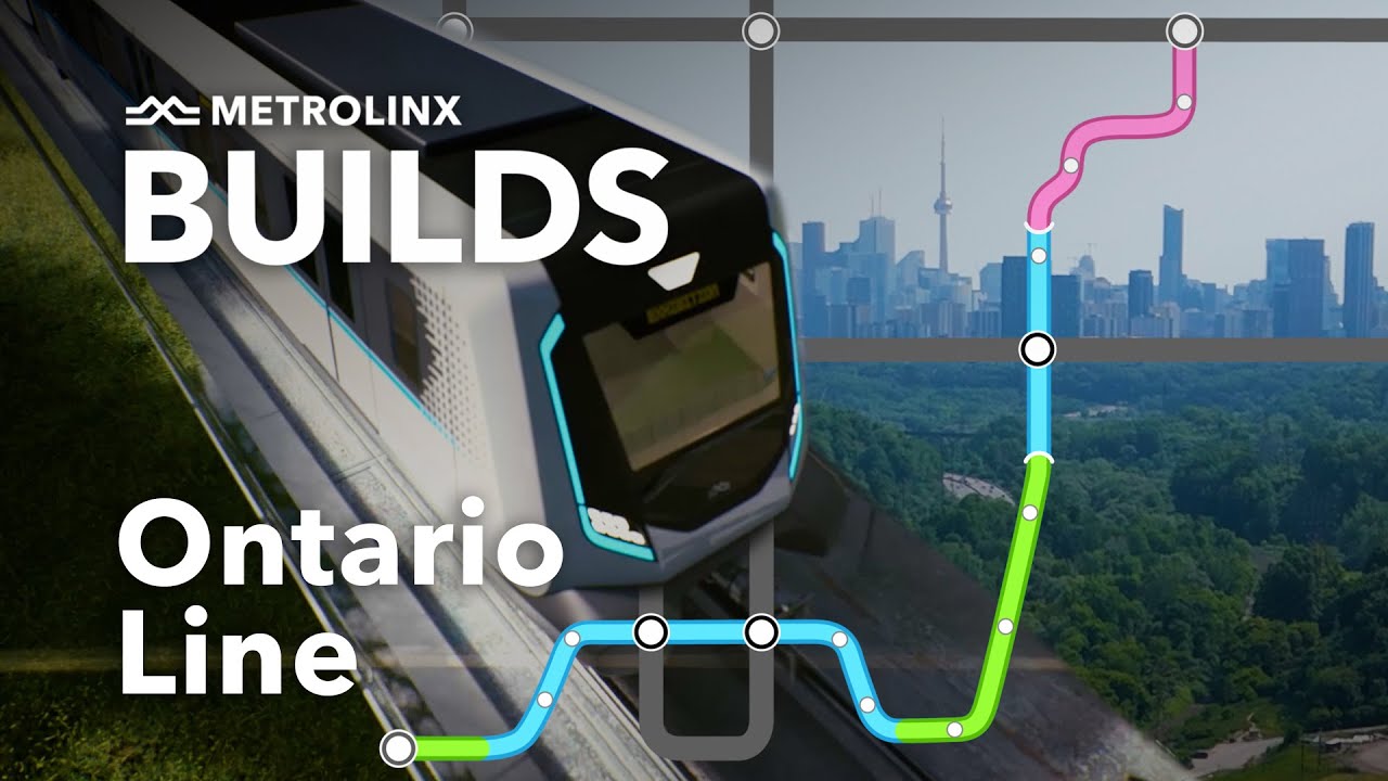 Progress is underway on the Ontario Line - YouTube