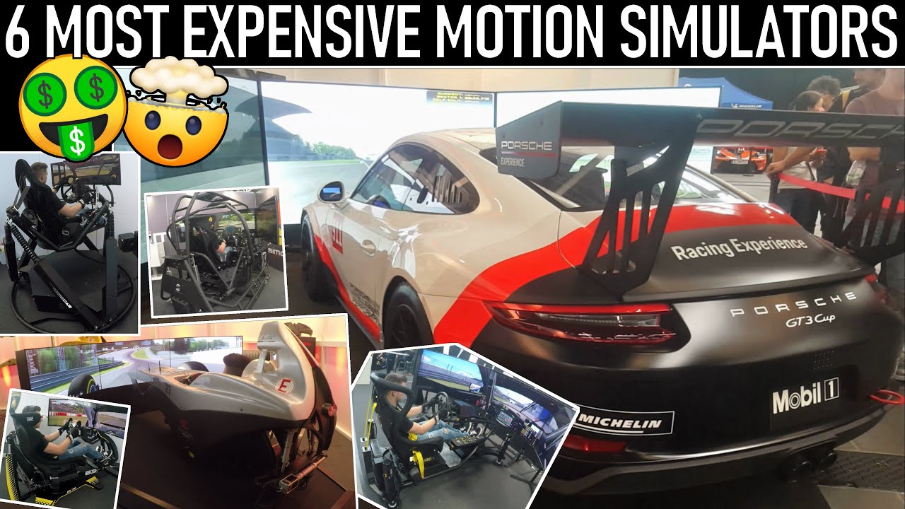The 6 Most Expensive Motion Simulators I ever drove !! - YouTube