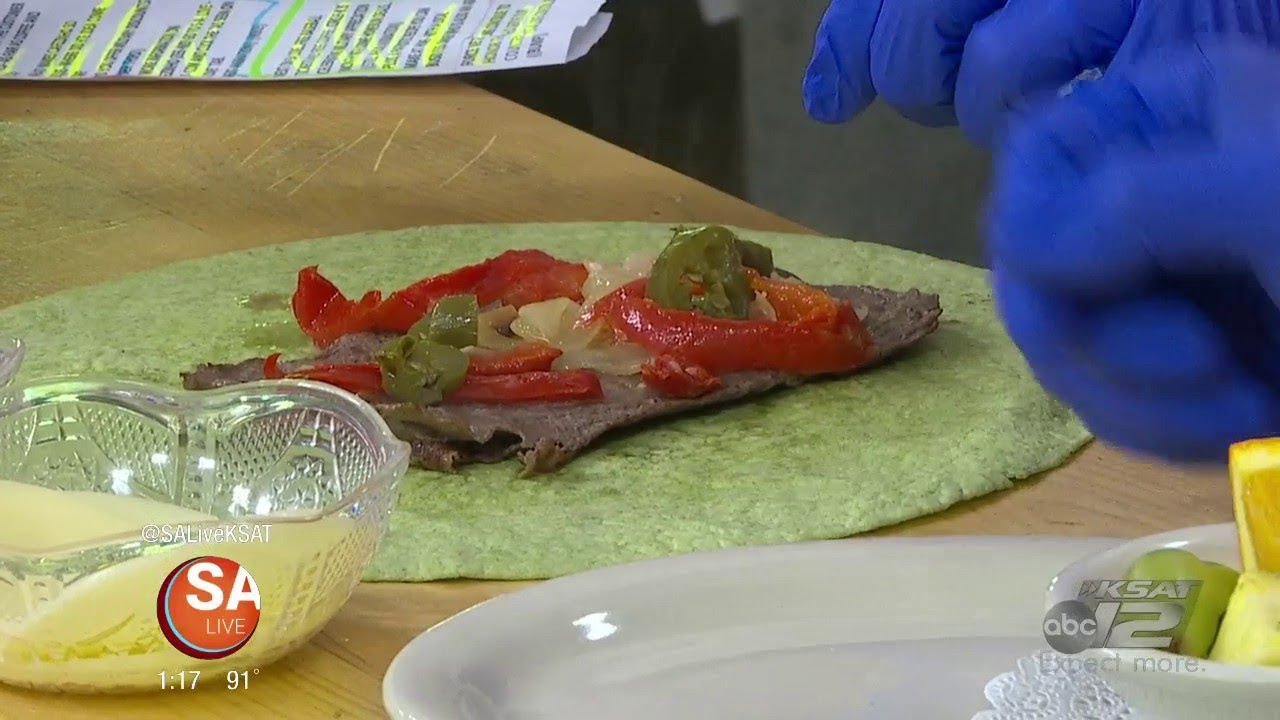 Recipe: Rib-eye Steak Wrap | SA Live | KSAT 12 - YouTube
