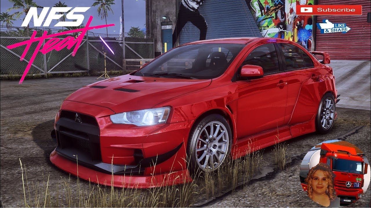 Need for Speed™ Heat Mitsubishi Lancer Evolution X RaceTest Gameplay ...