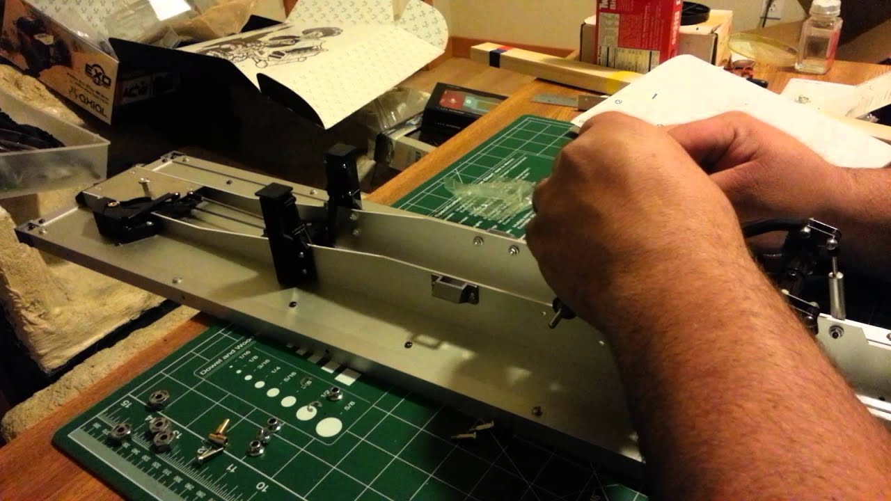 Tamiya flatbed trailer build part 4 - YouTube