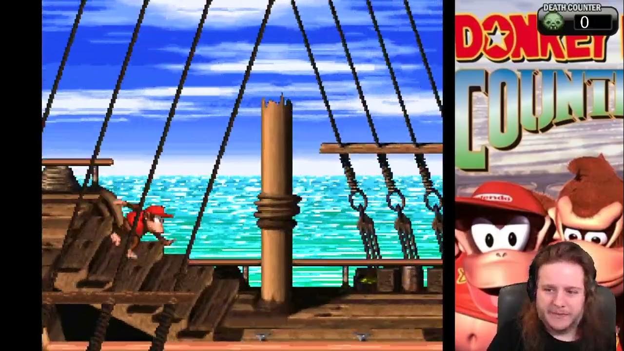 Part 1 — Donkey Kong Country 2 (1995 SNES platformer) - YouTube