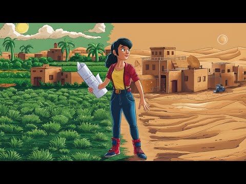 "From Sand to Green: A Desert Transformation" - YouTube