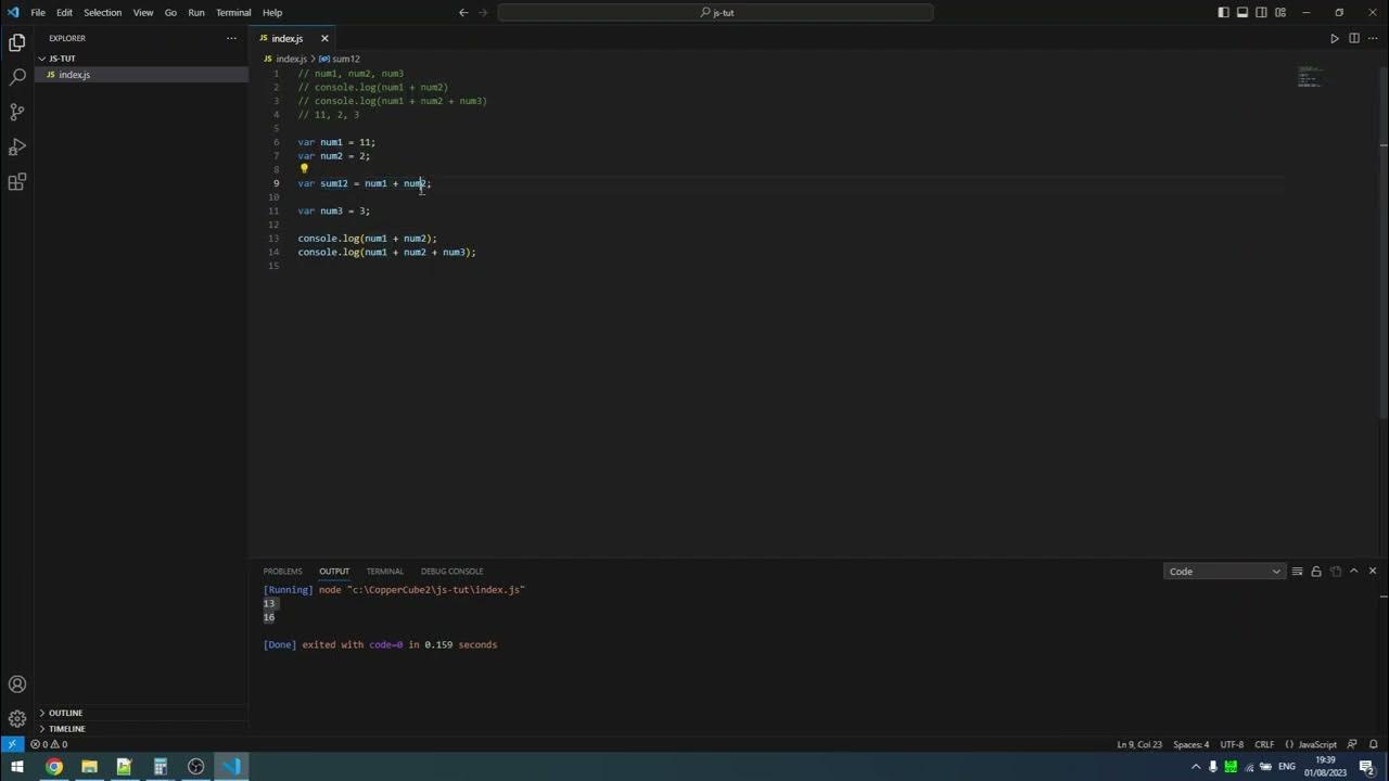 CopperCube JS Tutorial #2 Variables - YouTube