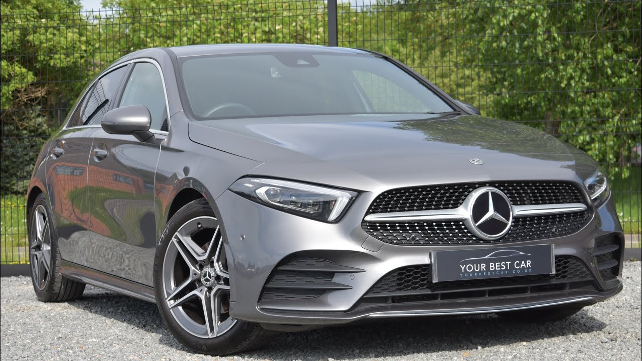 Review of Mercedes A180 AMG Line Executive - YouTube