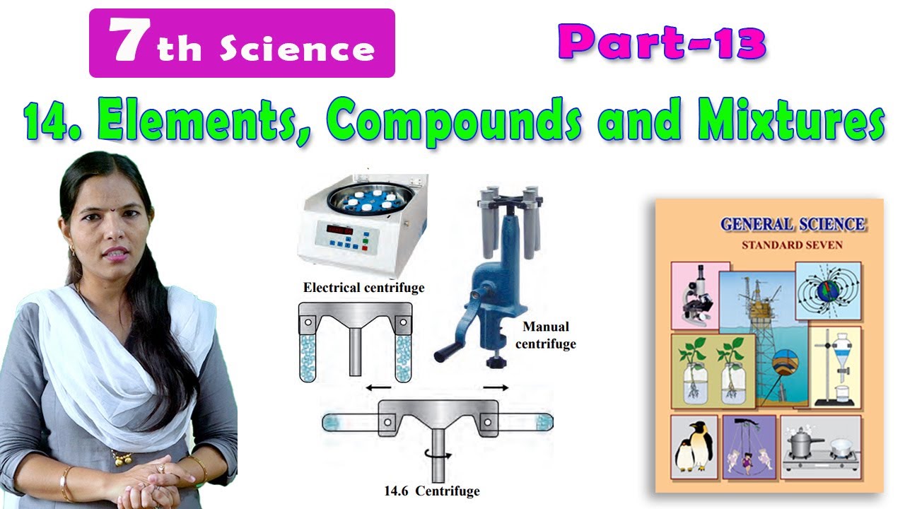 7th Science | Elements, Compounds and Mixtures | Less -14 | Part - 13 ...