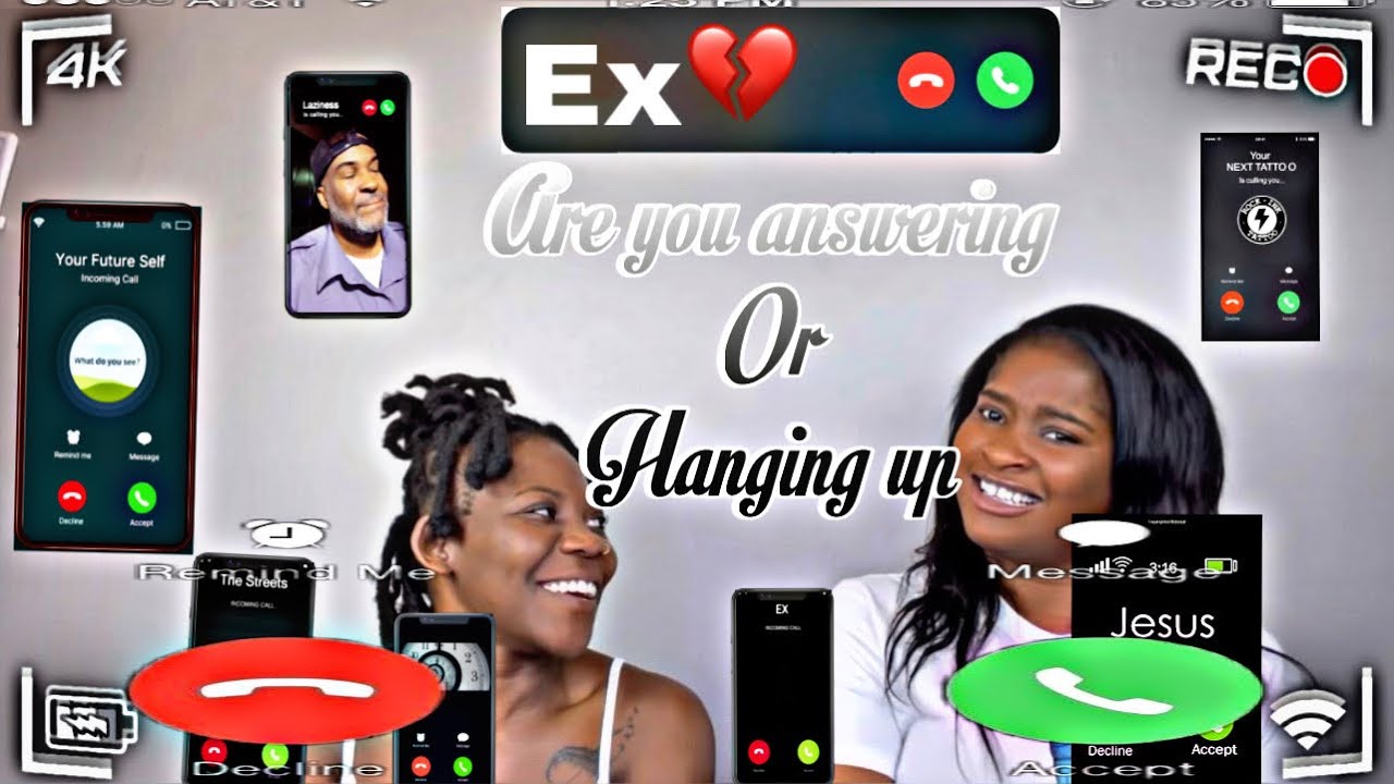 ARE YOU ANSWERING OR HANGING UP??? #game #incomingcallfrom - YouTube