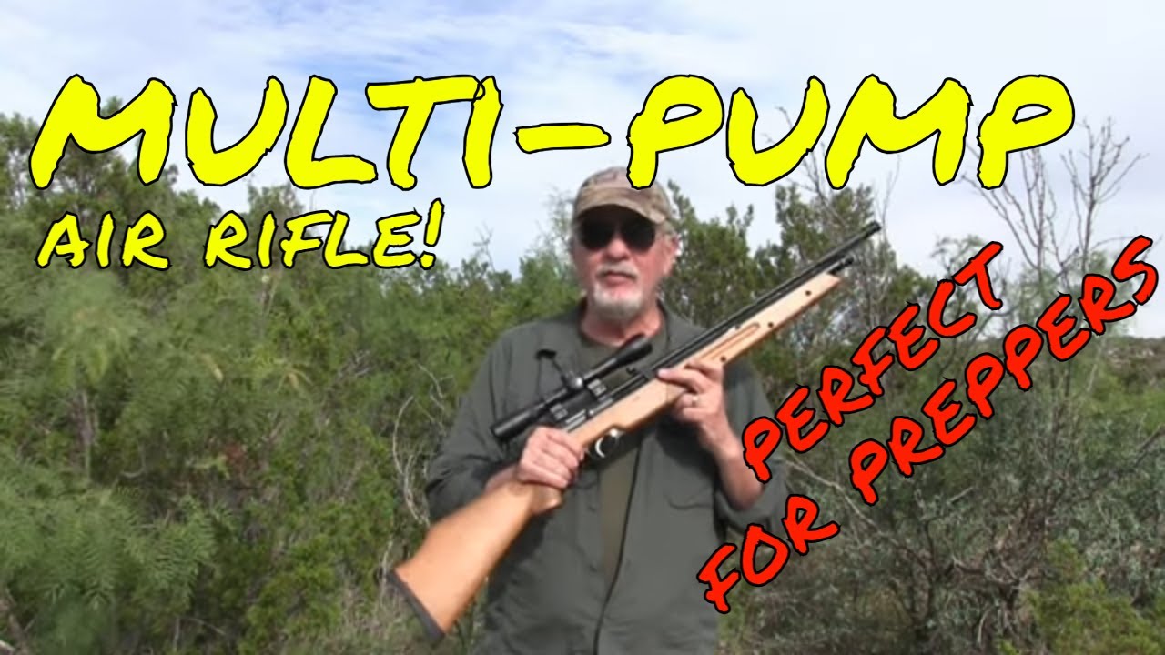 MULTI-PUMP AIR RIFLE I Prep and Survival Gear I Airgun Hunting and Pest ...